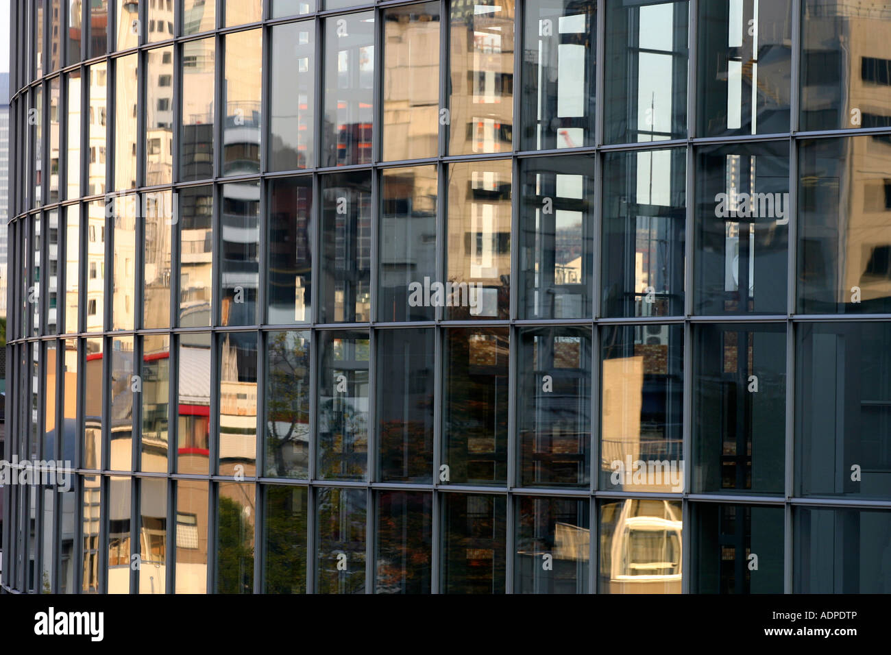 Tokyo Building reflections Stock Photo - Alamy