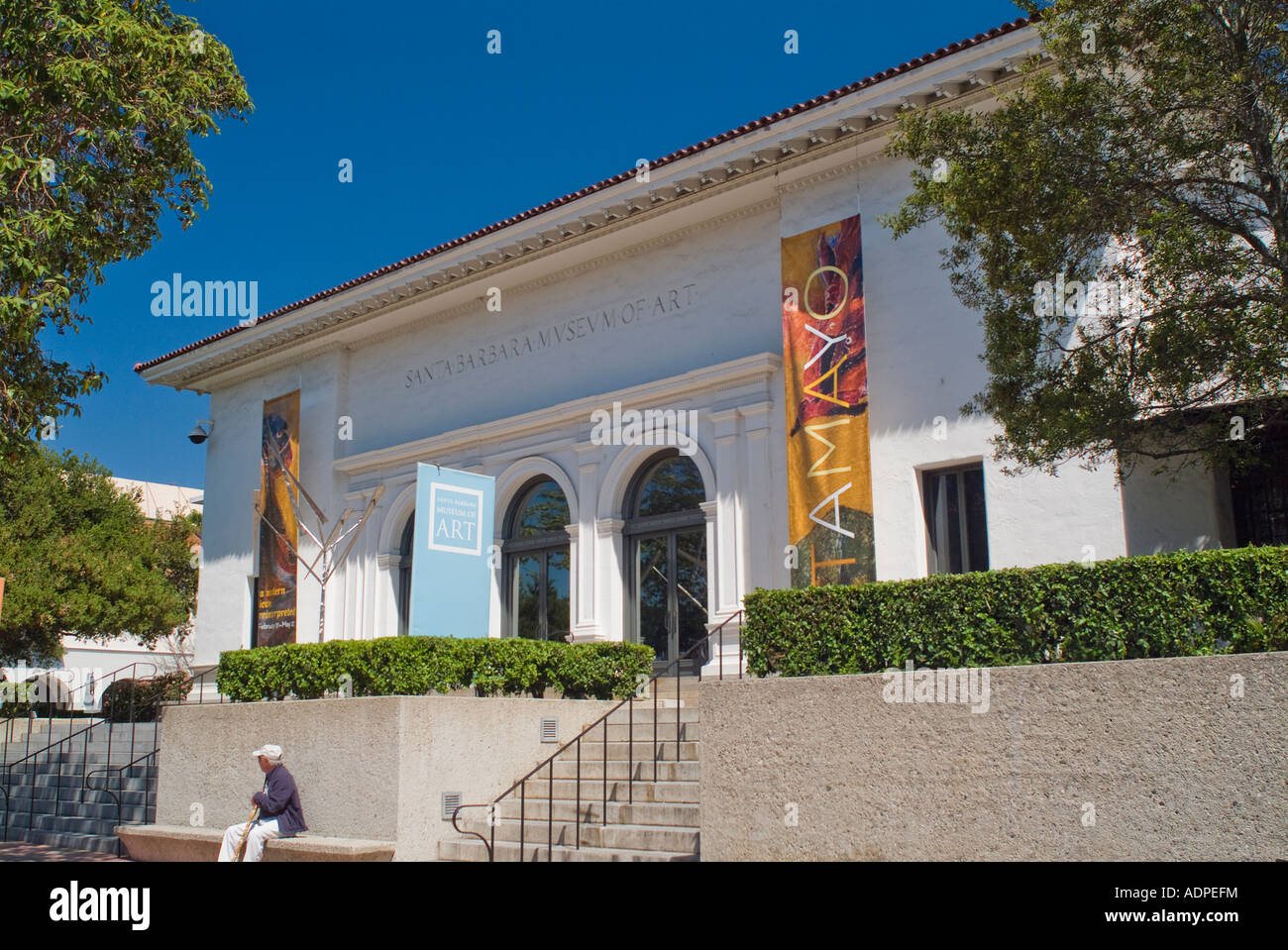 Santa Barbara Museum of Art California Stock Photo - Alamy