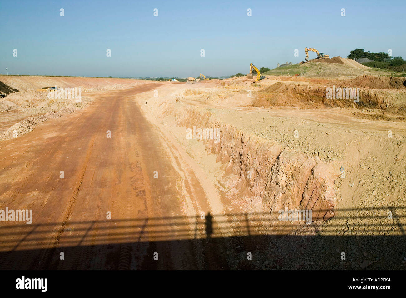 Soil lorry road uk hi-res stock photography and images - Alamy