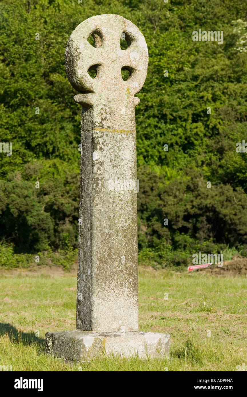 the Bodmin Cross, an ancient stone cross on the outskirts of Bodmin ...