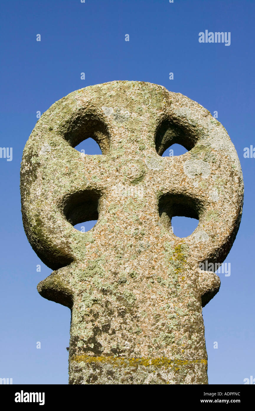 the Bodmin Cross, an ancient stone cross on the outskirts of Bodmin ...