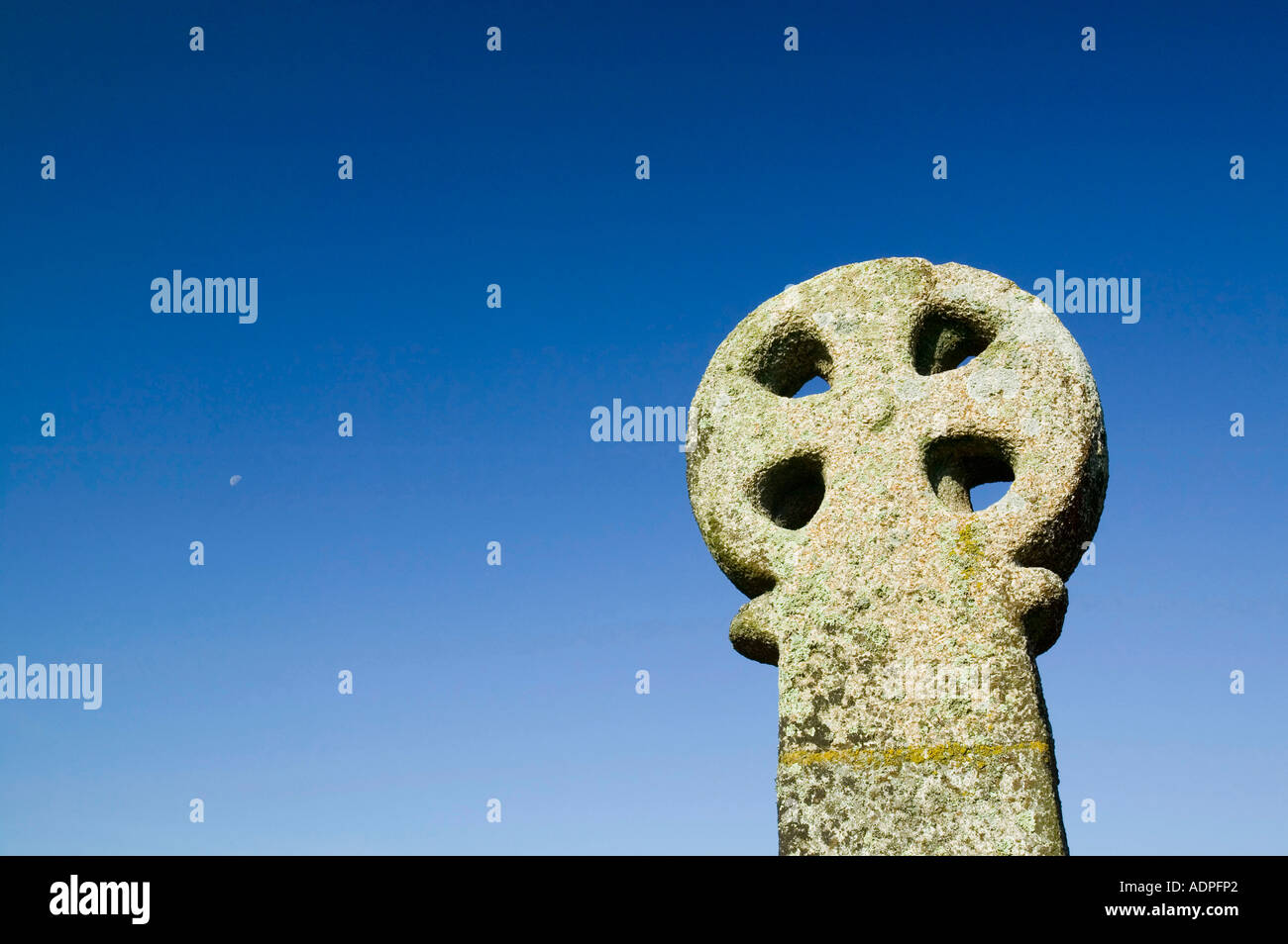 the Bodmin Cross, an ancient stone cross on the outskirts of Bodmin ...