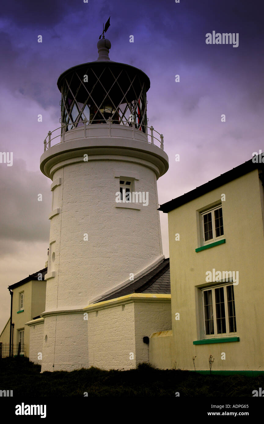 Caldey island lighthouse hi-res stock photography and images - Alamy