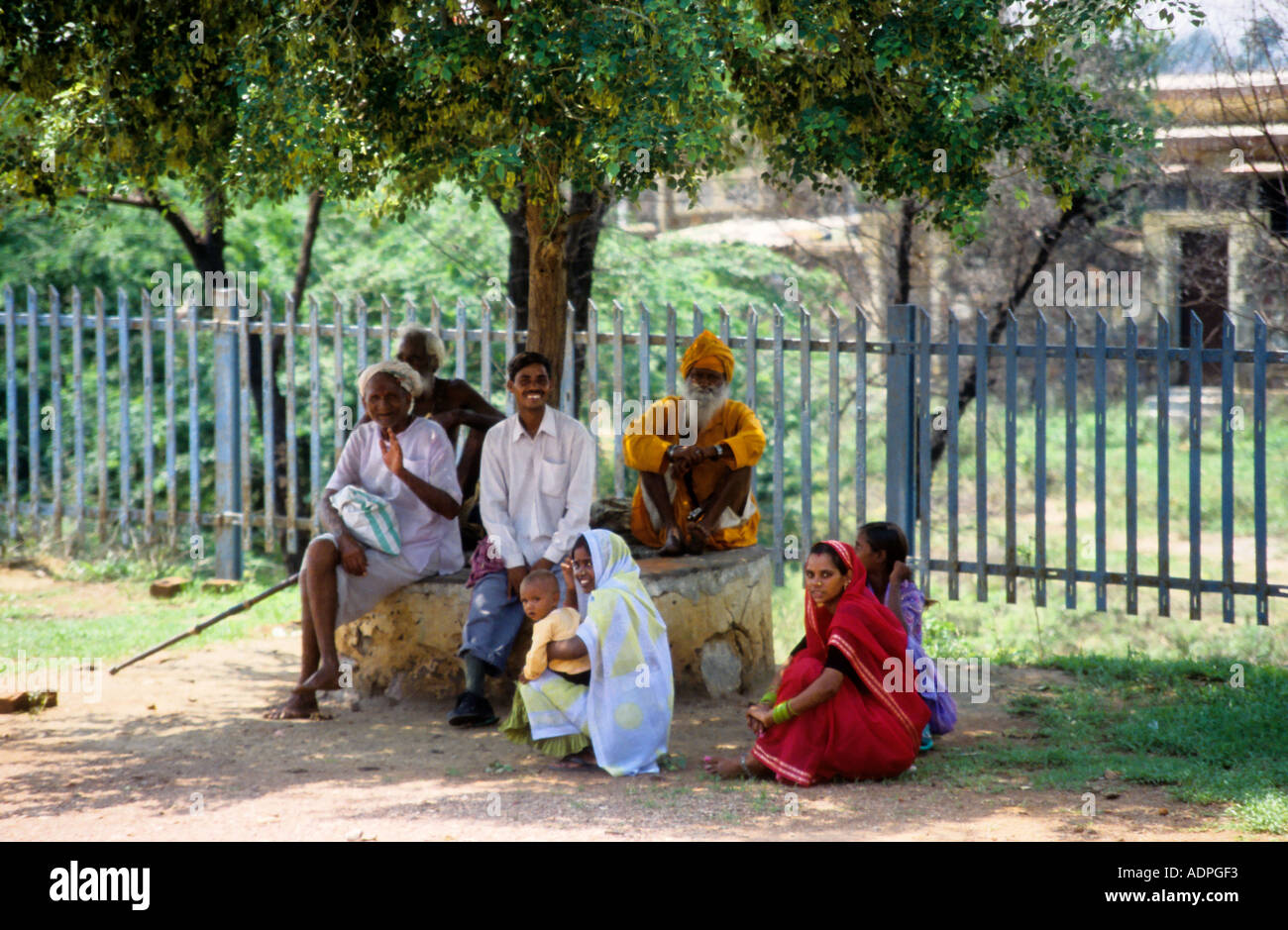 Old man standing under tree hi-res stock photography and images - Alamy