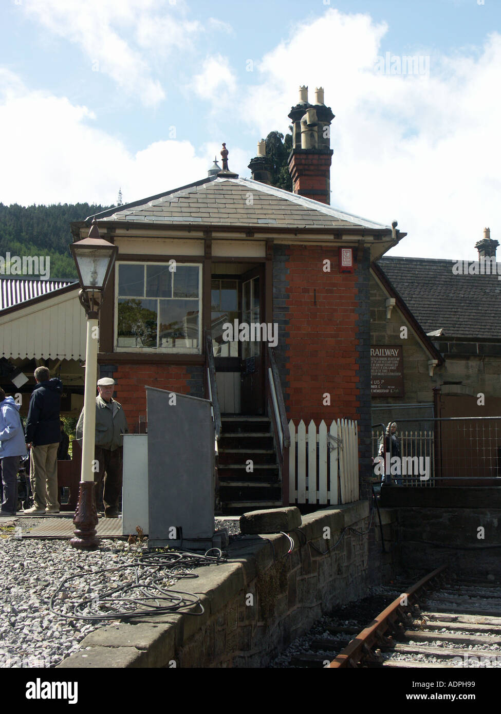 Signalbox man hi-res stock photography and images - Alamy