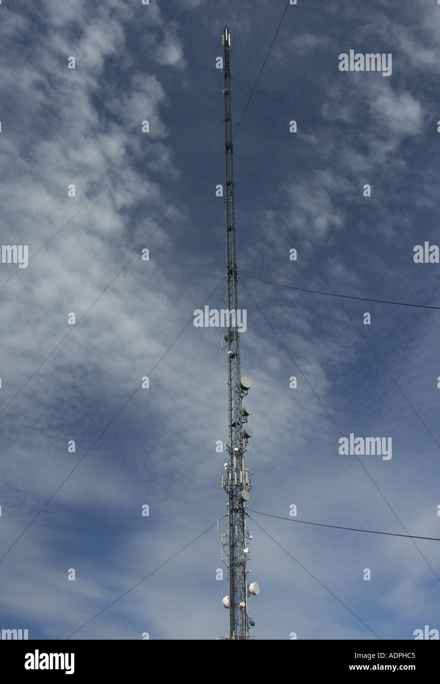 TV Transmitter at Hints Staffordshire Stock Photo - Alamy