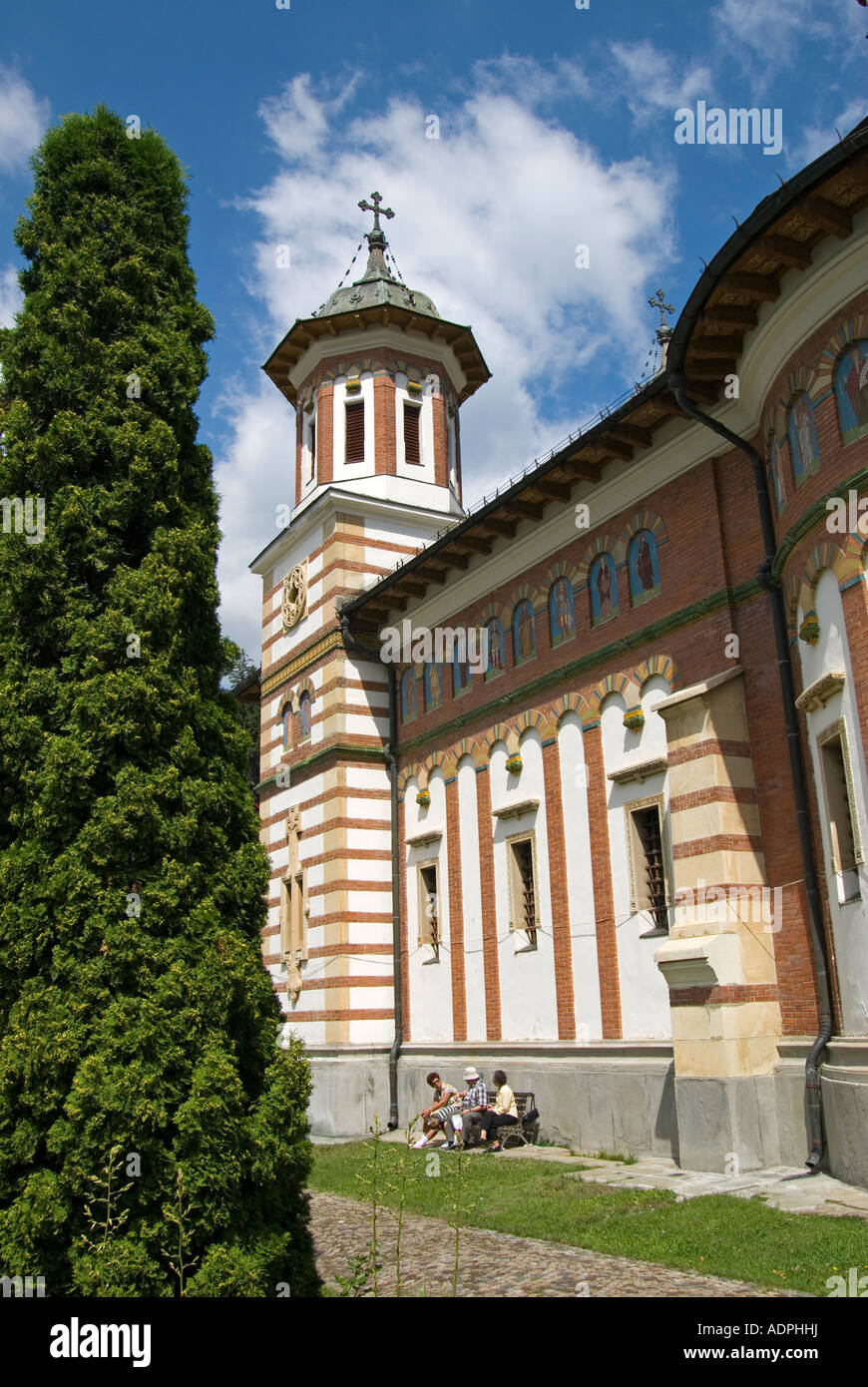Sinaia, Transylvania, Romania. Sinaia Monastery Orthdox Church ...
