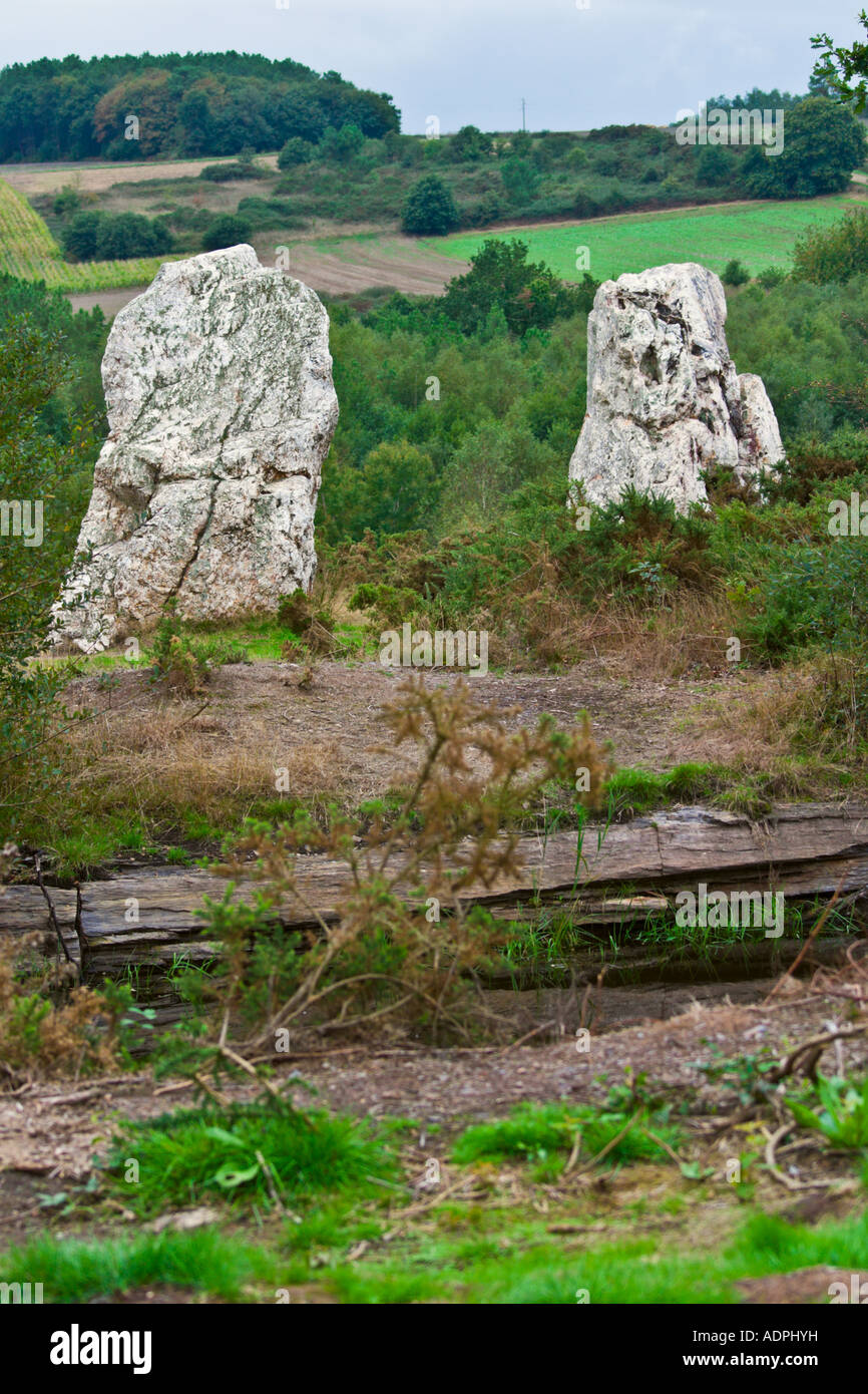 Menhir construction hi-res stock photography and images - Alamy