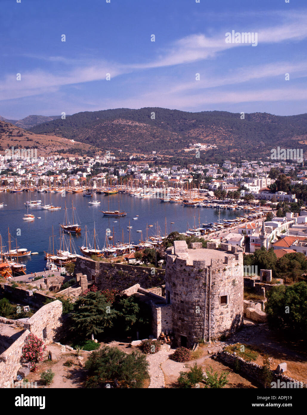 Bodrum harbour, Turkey Stock Photo - Alamy