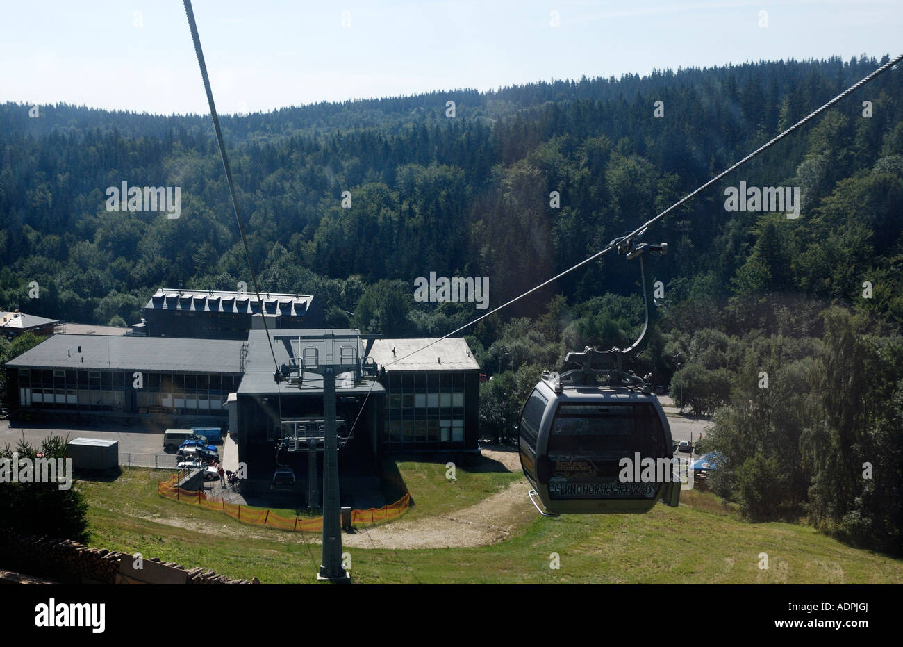 Krkonose Mountains Mount Black Stock Photo - Alamy