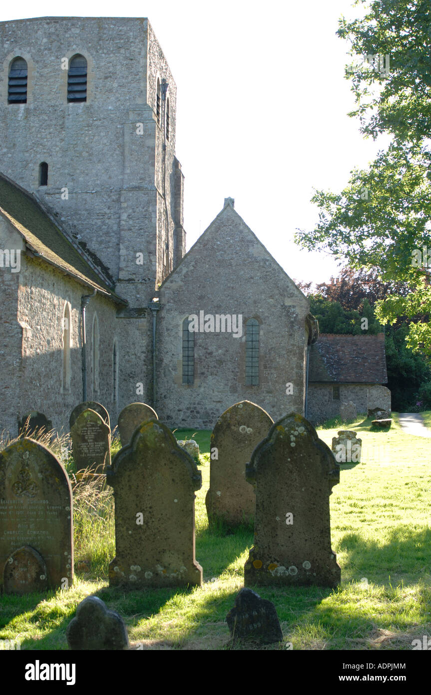 Lympne church, Kent, England Stock Photo - Alamy