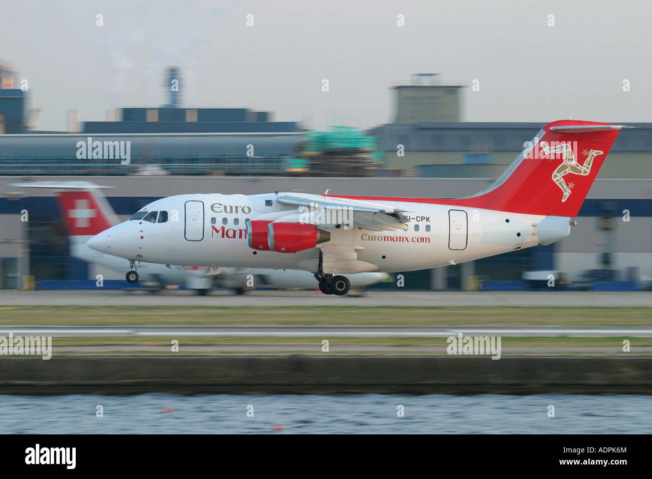 EuroManx BAE Systems Avro 146-RJ70 Stock Photo - Alamy