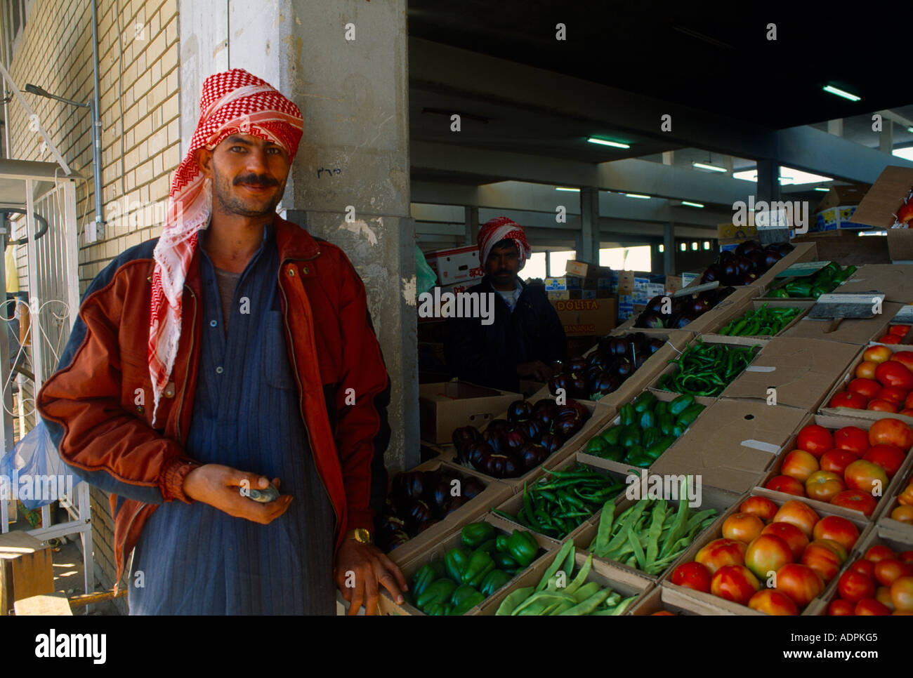 Kuwait City Kuwait Vegetable Souk Iranian Market Stock Photo - Alamy