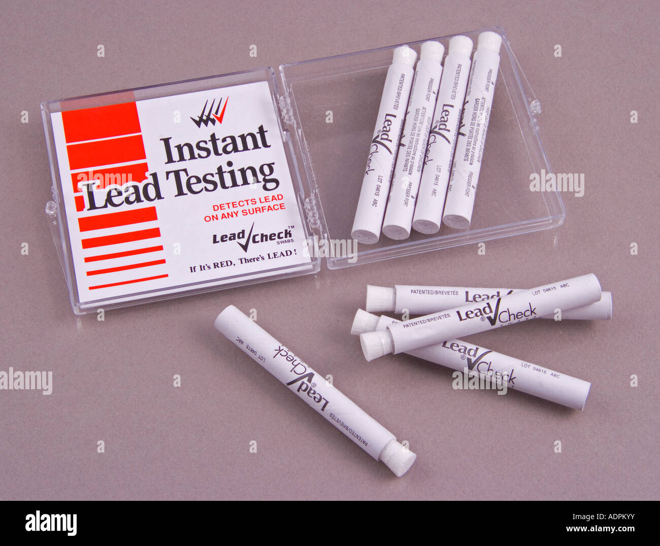 Instant Lead Test Kit Stock Photo - Alamy Instant Lead Test Kit Stock Photo - Alamy