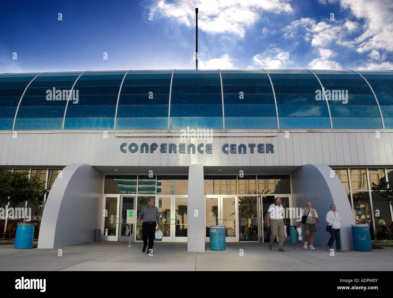 Entrance to Ocean Center Conference Center in Daytona Beach, Florida at ...