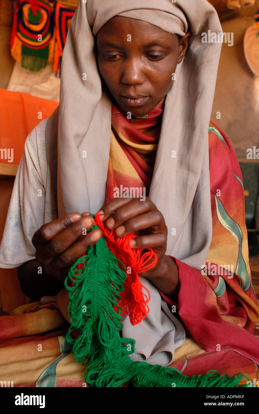 Africa.Toulum camp for Sudanese refugees .Eastern Chad .Nedifs Adam ...