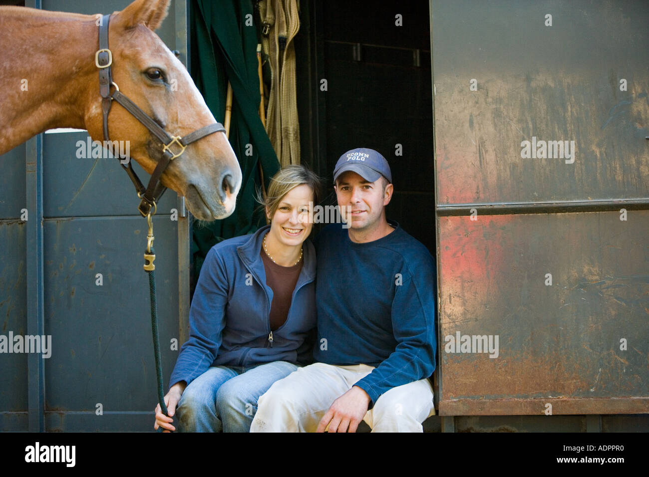 Female owner in stable hi-res stock photography and images - Alamy