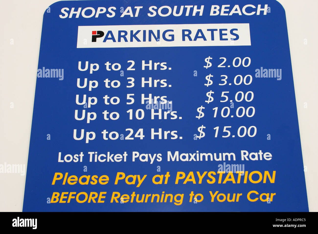 Miami Beach Florida,Collins Avenue,parking rate sign,information ...