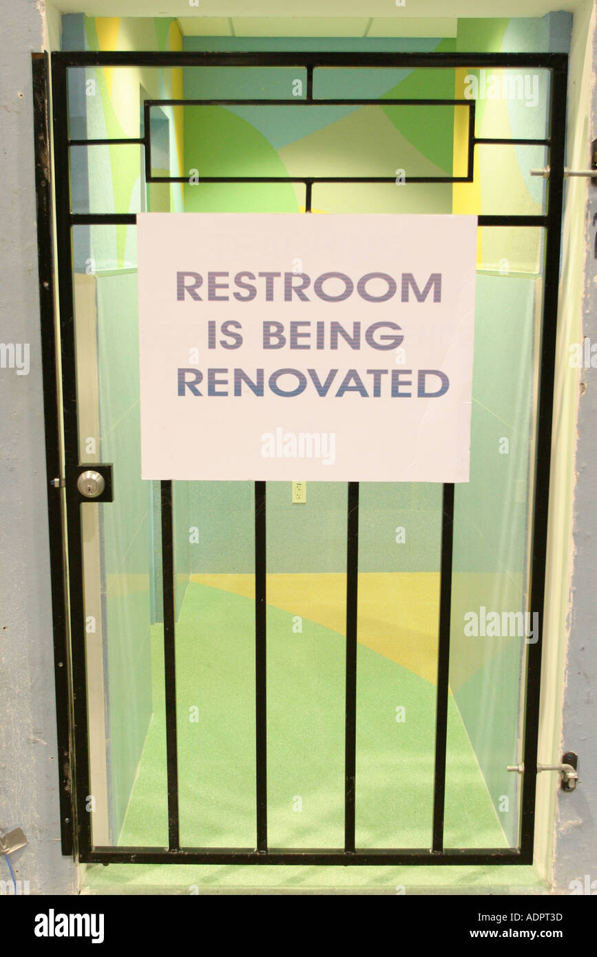 Restroom is being renovated hi-res stock photography and images - Alamy