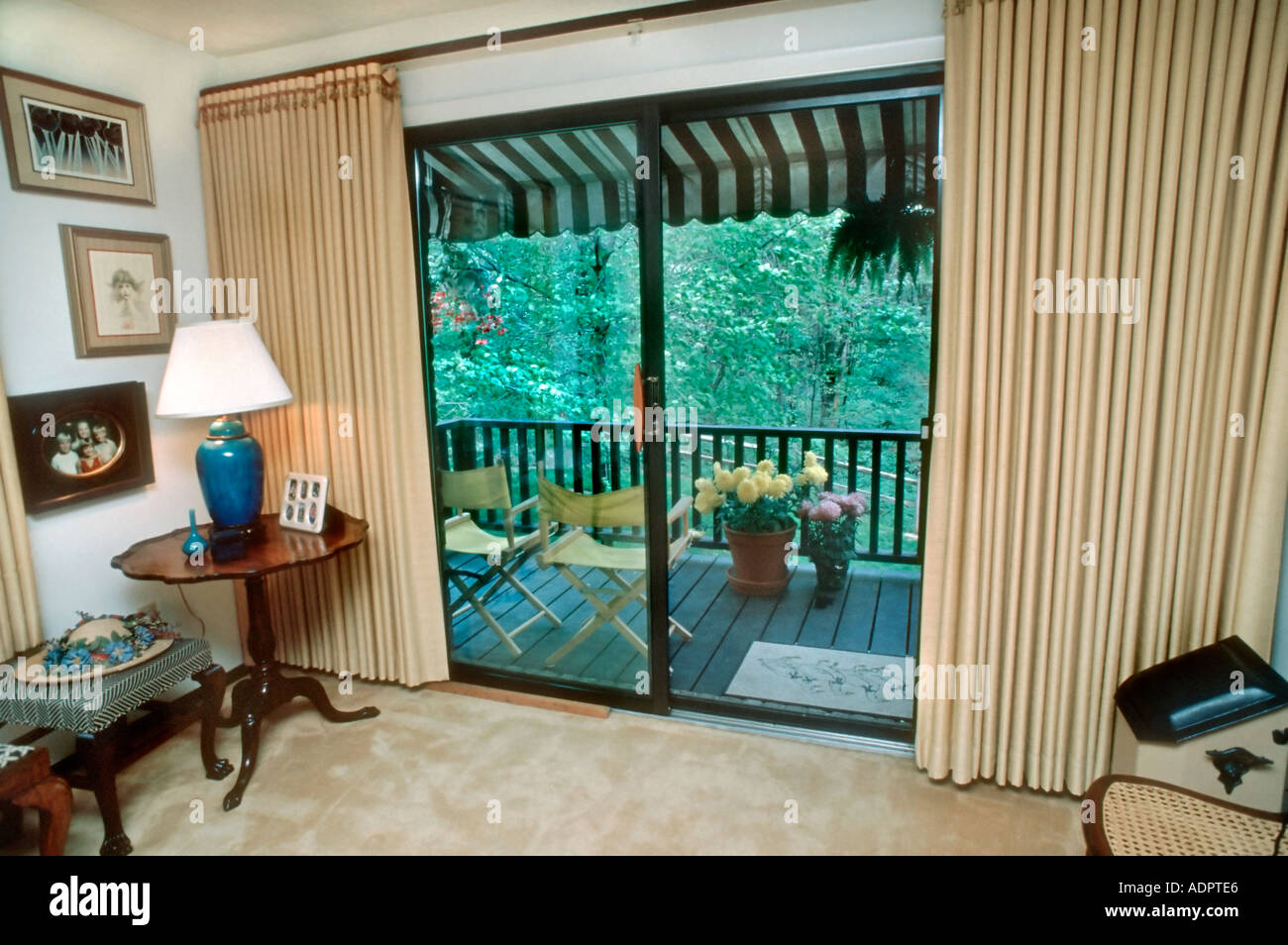 interior design 50s "Showcase Home" Luxurious Condominium "Patio Door ...