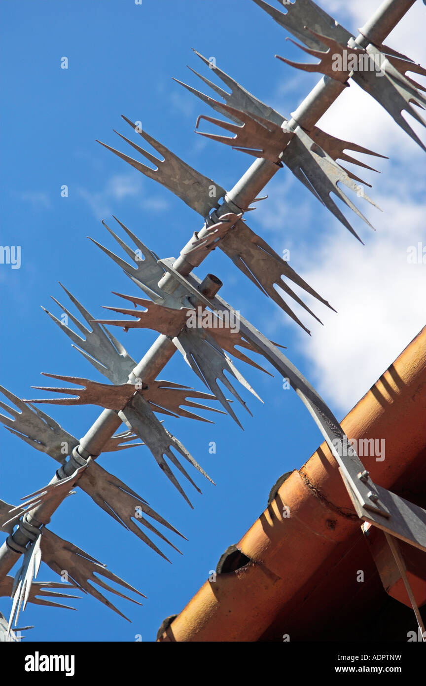 Rotating anti climb barrier hi-res stock photography and images - Alamy