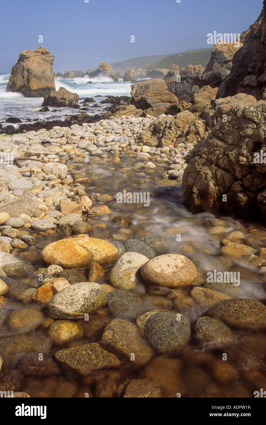 Garrapata State Beach on the Big Sur Coast of California, USA Stock ...