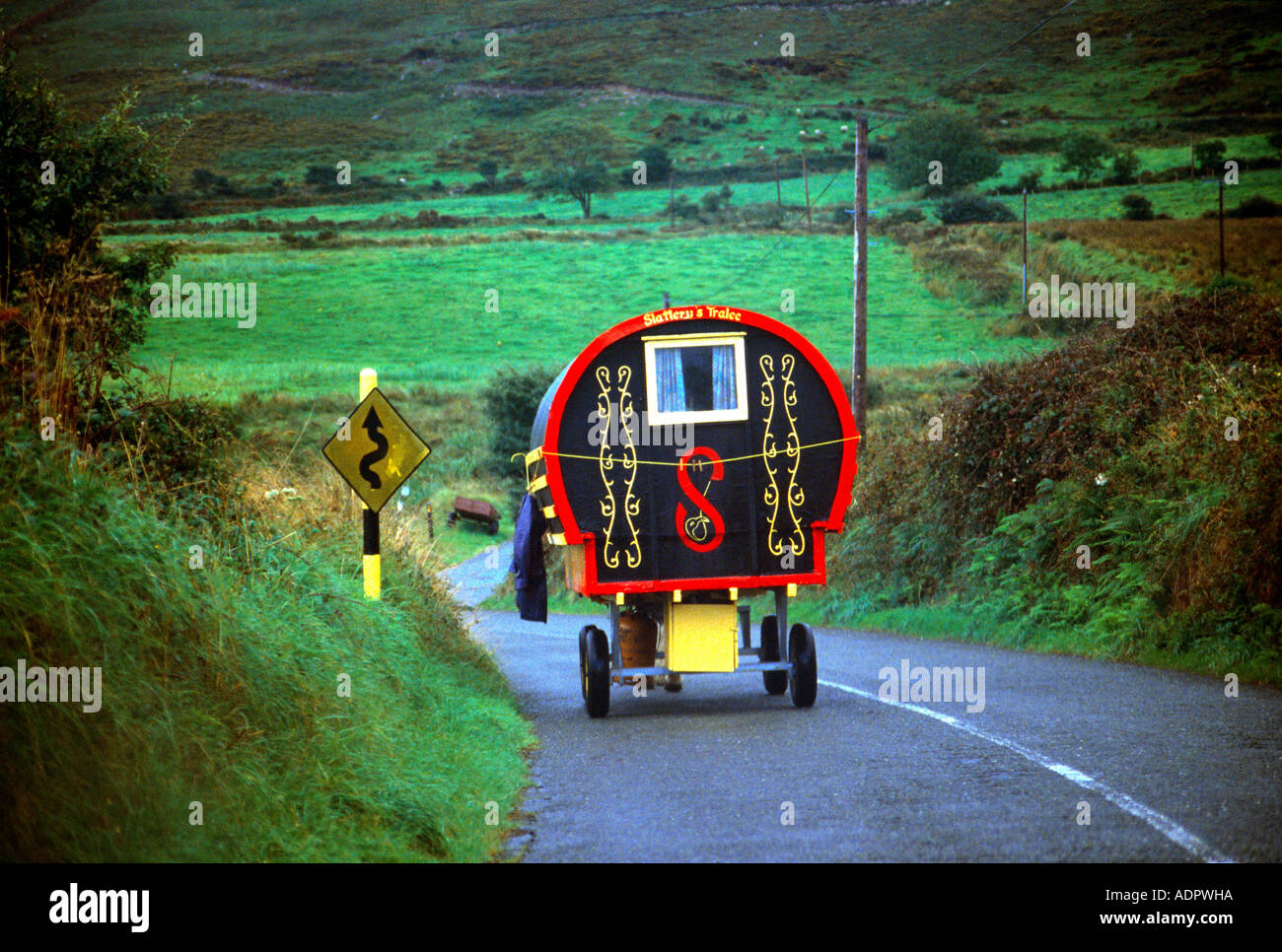 Traveller caravan hi-res stock photography and images - Alamy