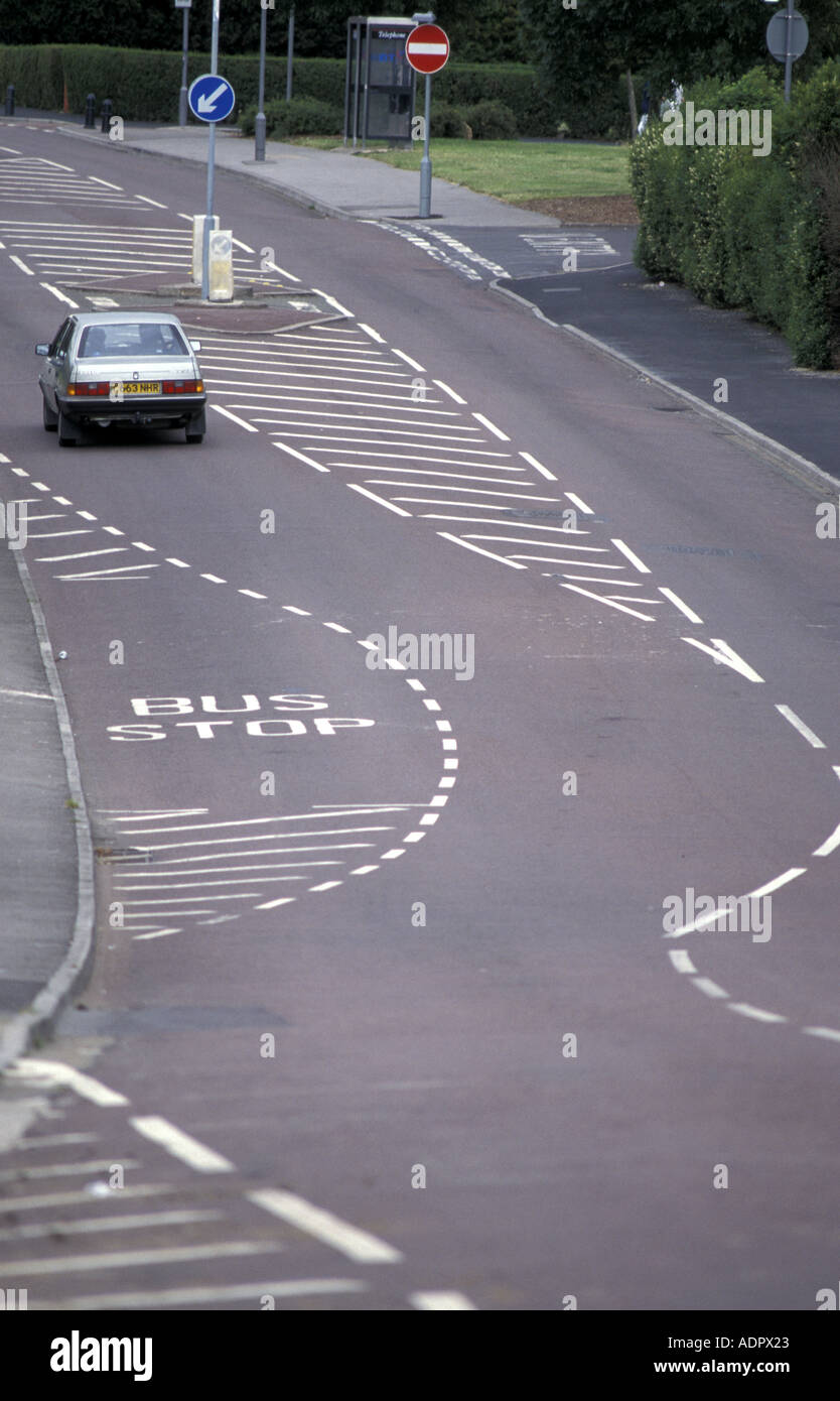 Traffic calming measures hi-res stock photography and images - Alamy