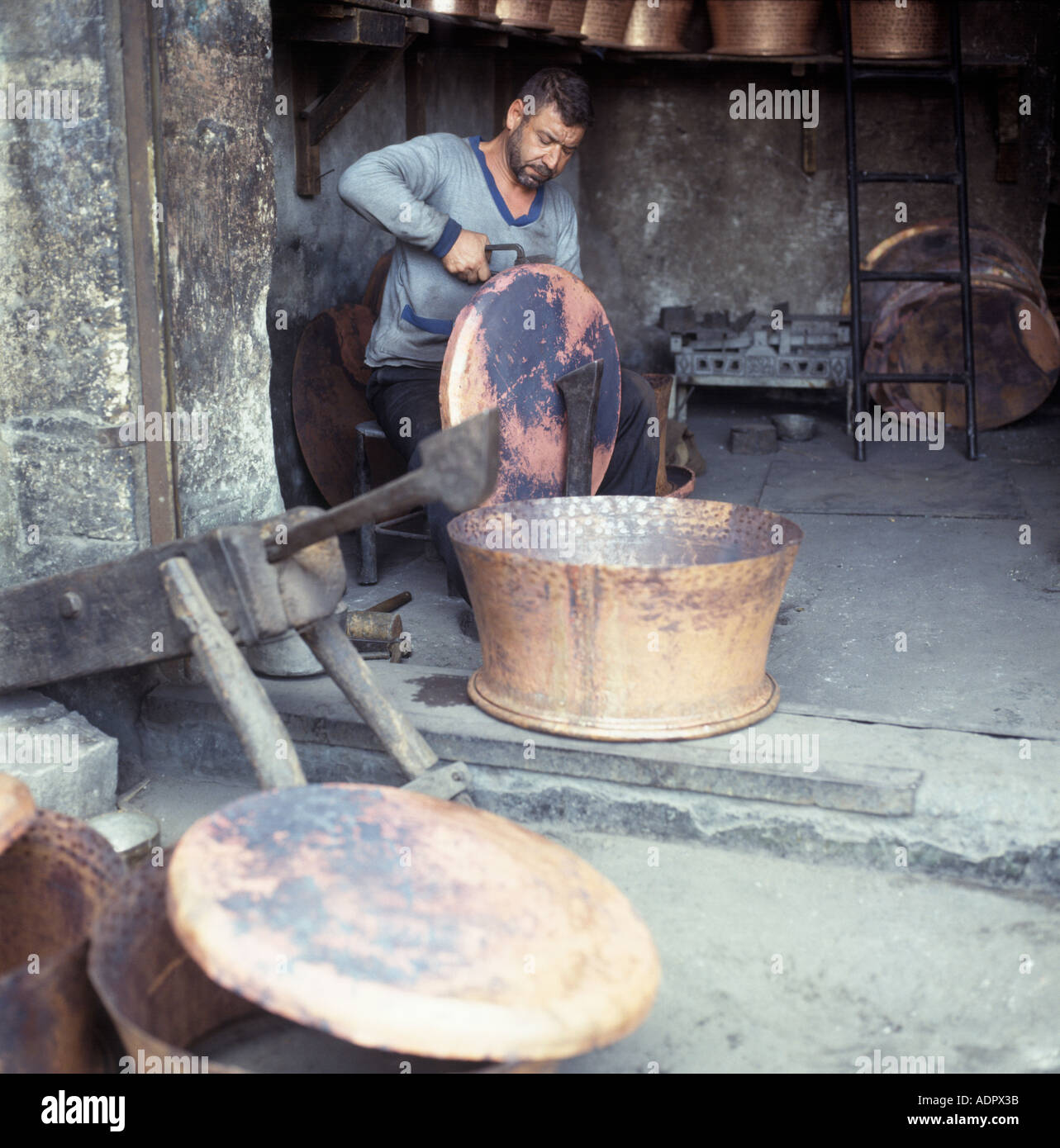 Coppersmith hi-res stock photography and images - Alamy