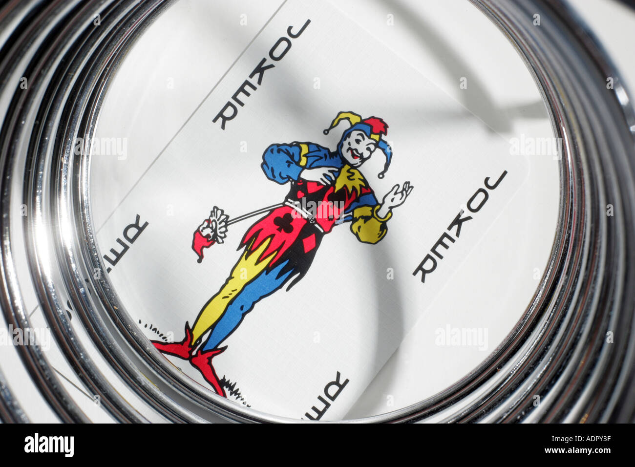 The Joker playing card. Jester Stock Photo - Alamy