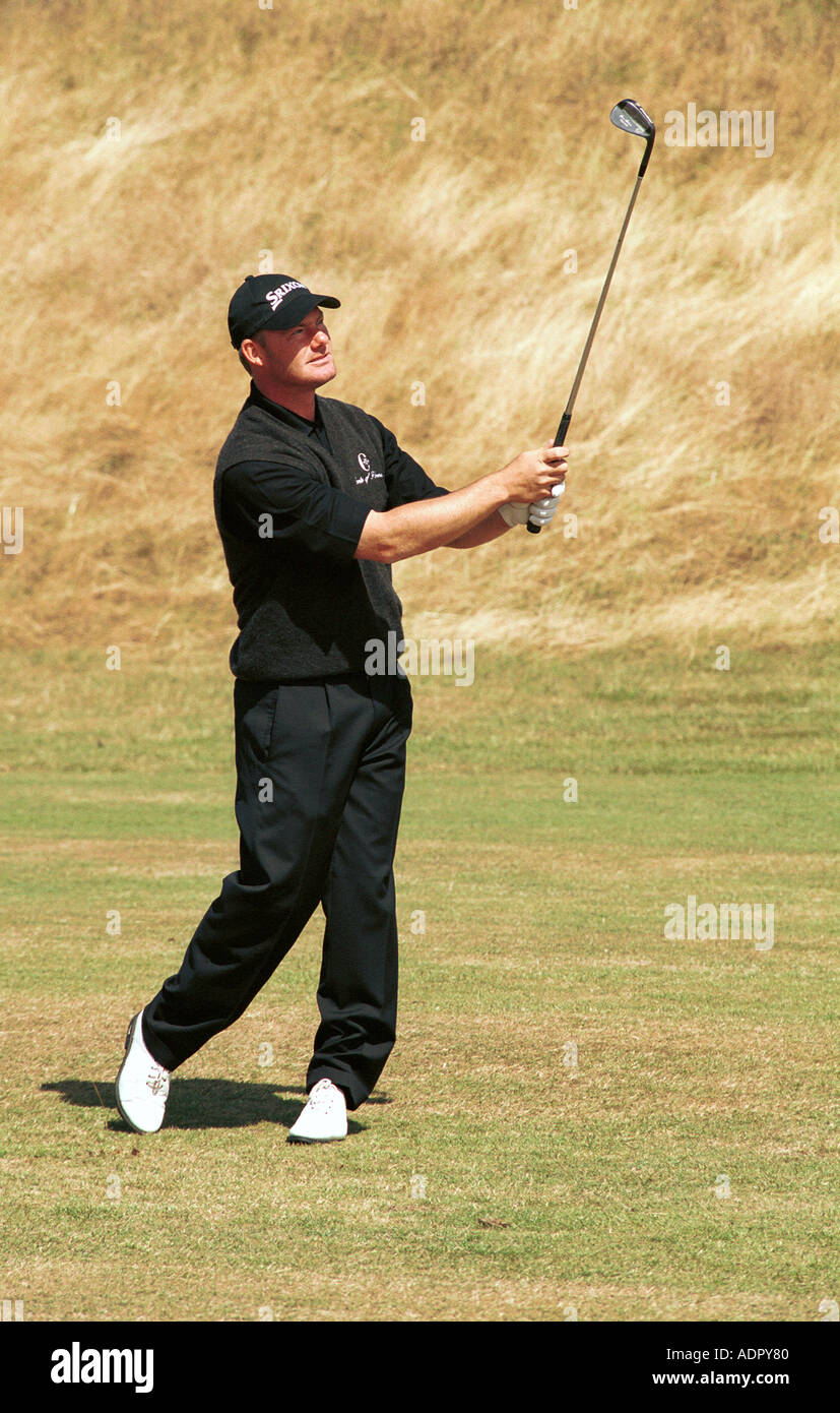 open golf qualification hillside southport alex cheka Stock Photo - Alamy