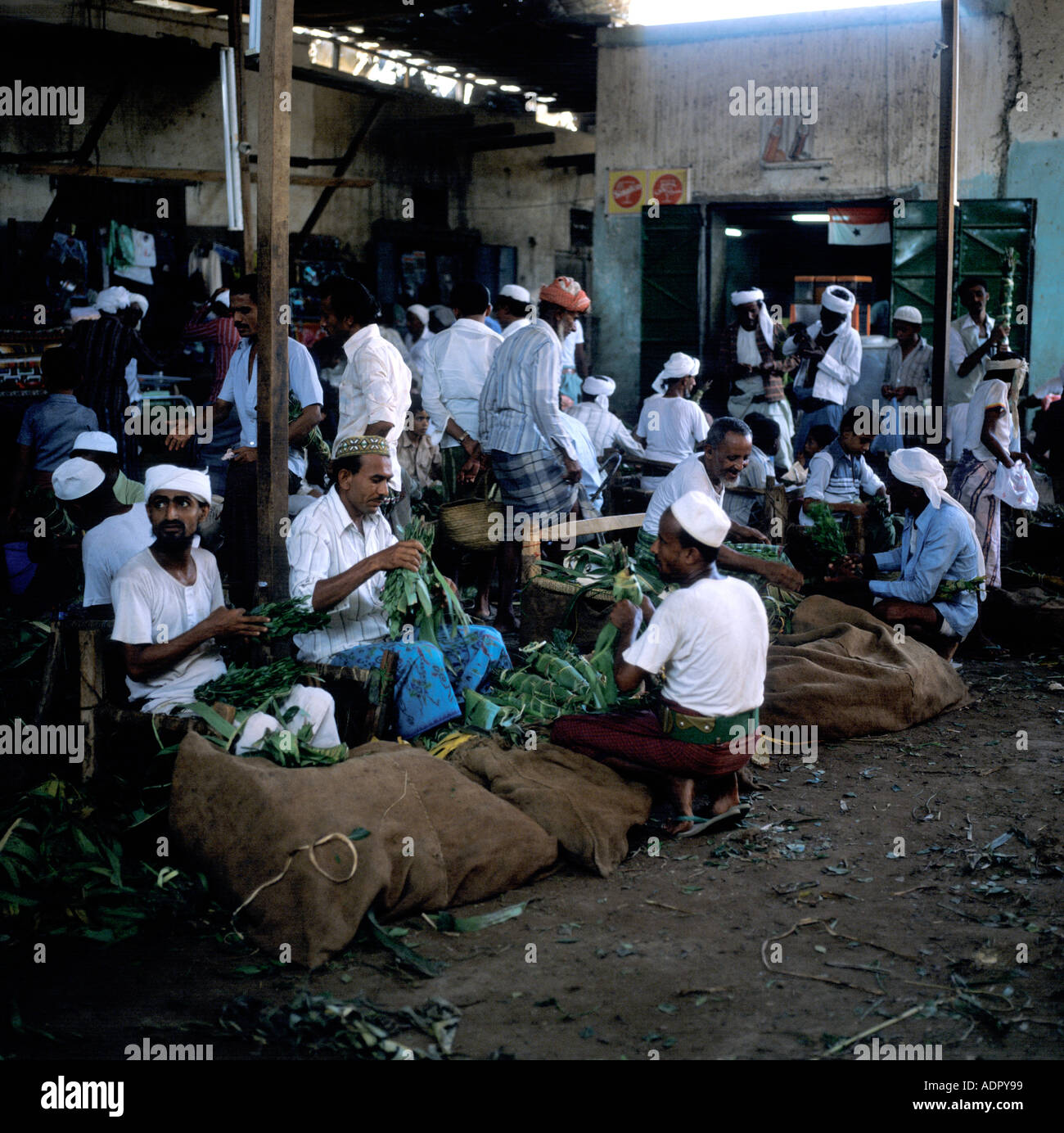 Qat market hi-res stock photography and images - Alamy