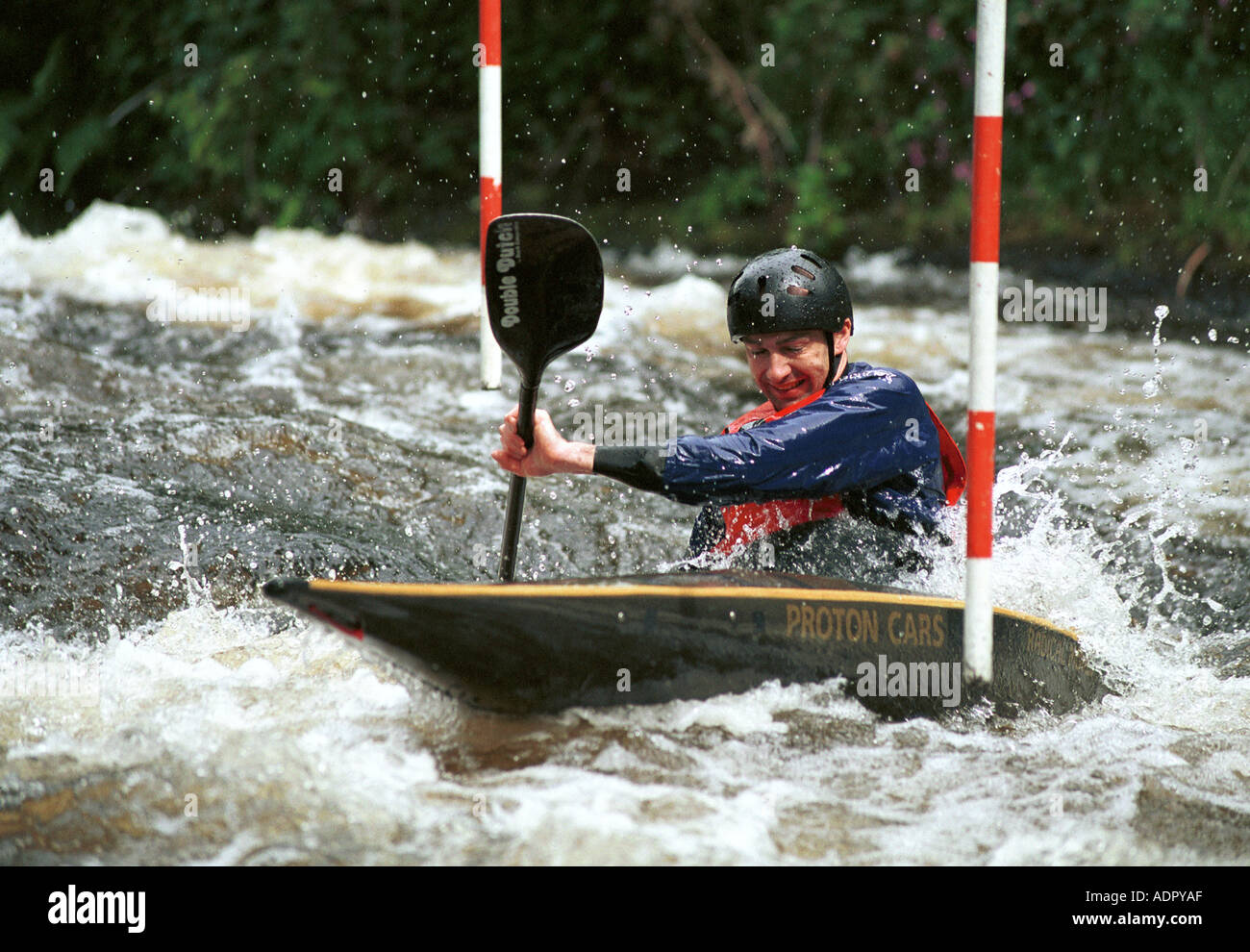 Canoe slalom bala wales hi-res stock photography and images - Alamy