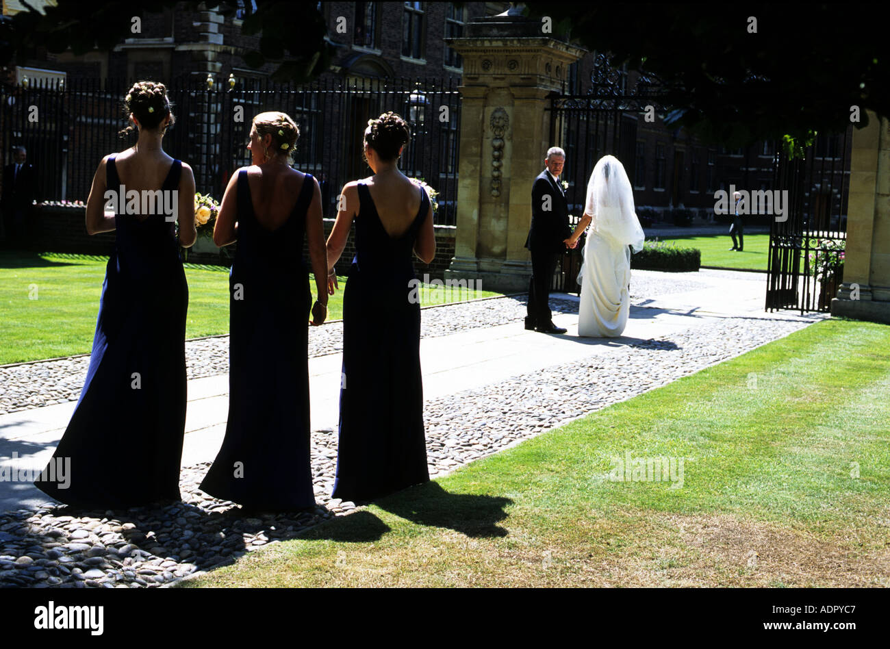 Traditional British wedding, Cambridge, UK Stock Photo - Alamy