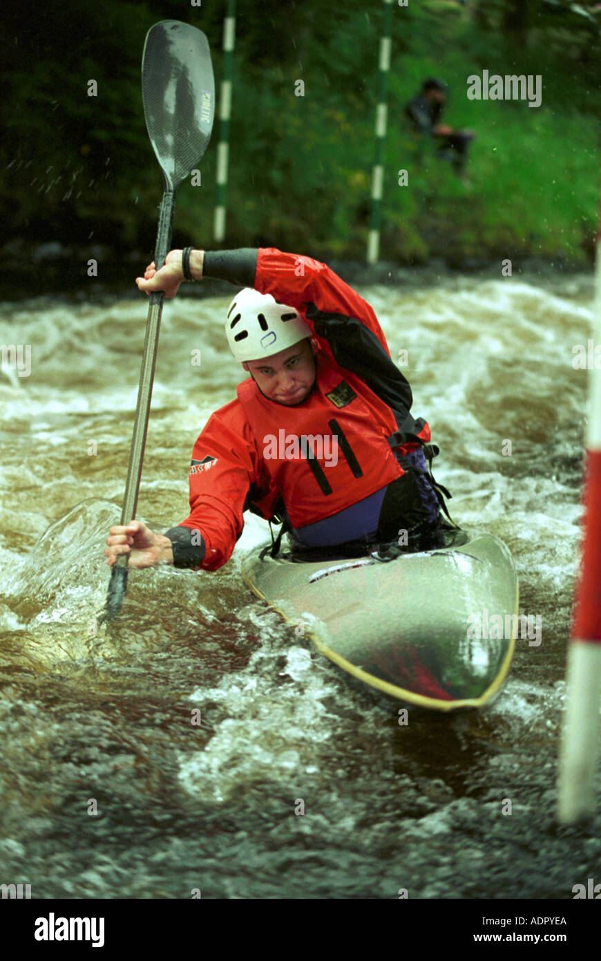 Canoe slalom bala wales hi-res stock photography and images - Alamy