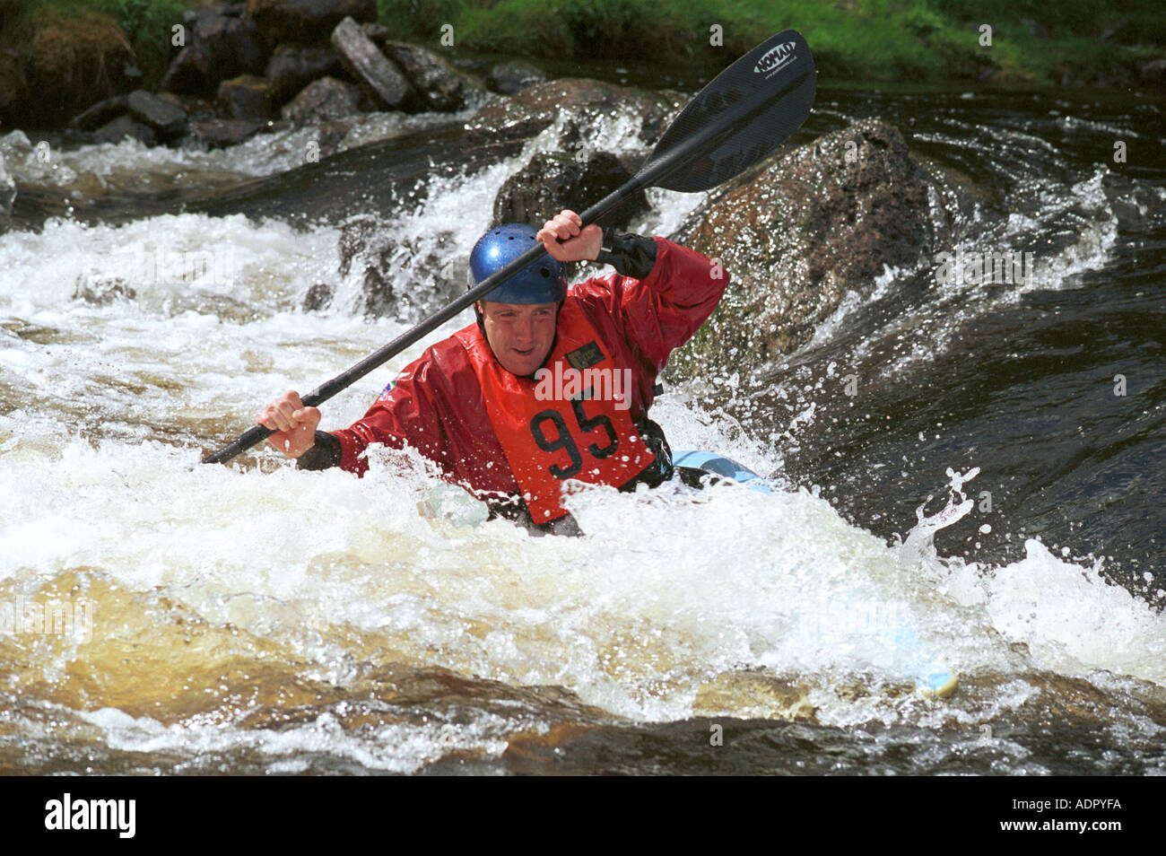 Canoe slalom bala wales hi-res stock photography and images - Alamy