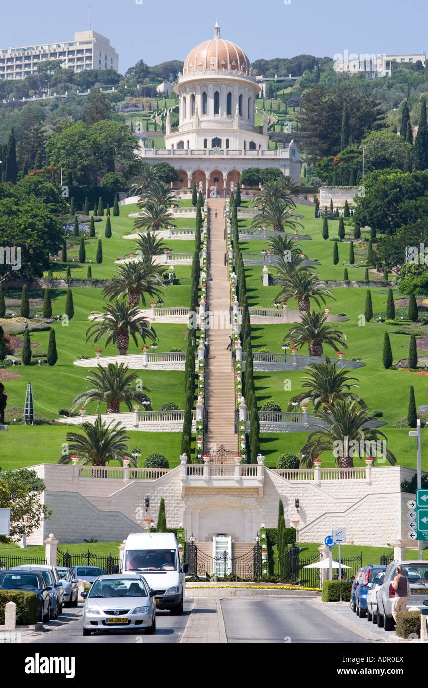 Stock Photo Shot at Bahai World Center Haifa Israel Stock Photo - Alamy
