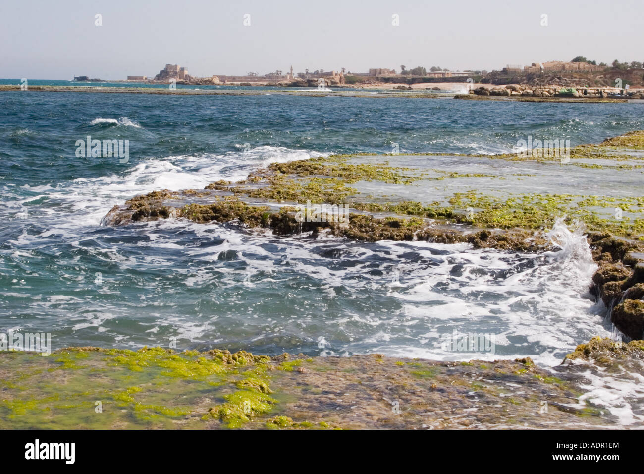 Stock Photo of Sdot Yam Mediterranean Beach Israel Stock Photo - Alamy