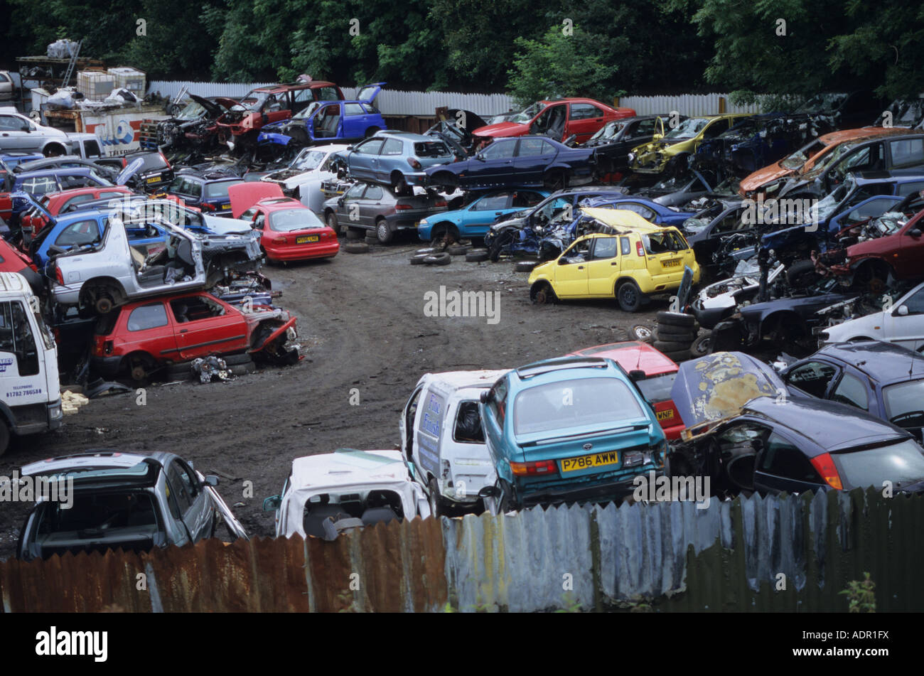 Old scrap yard hi-res stock photography and images - Alamy