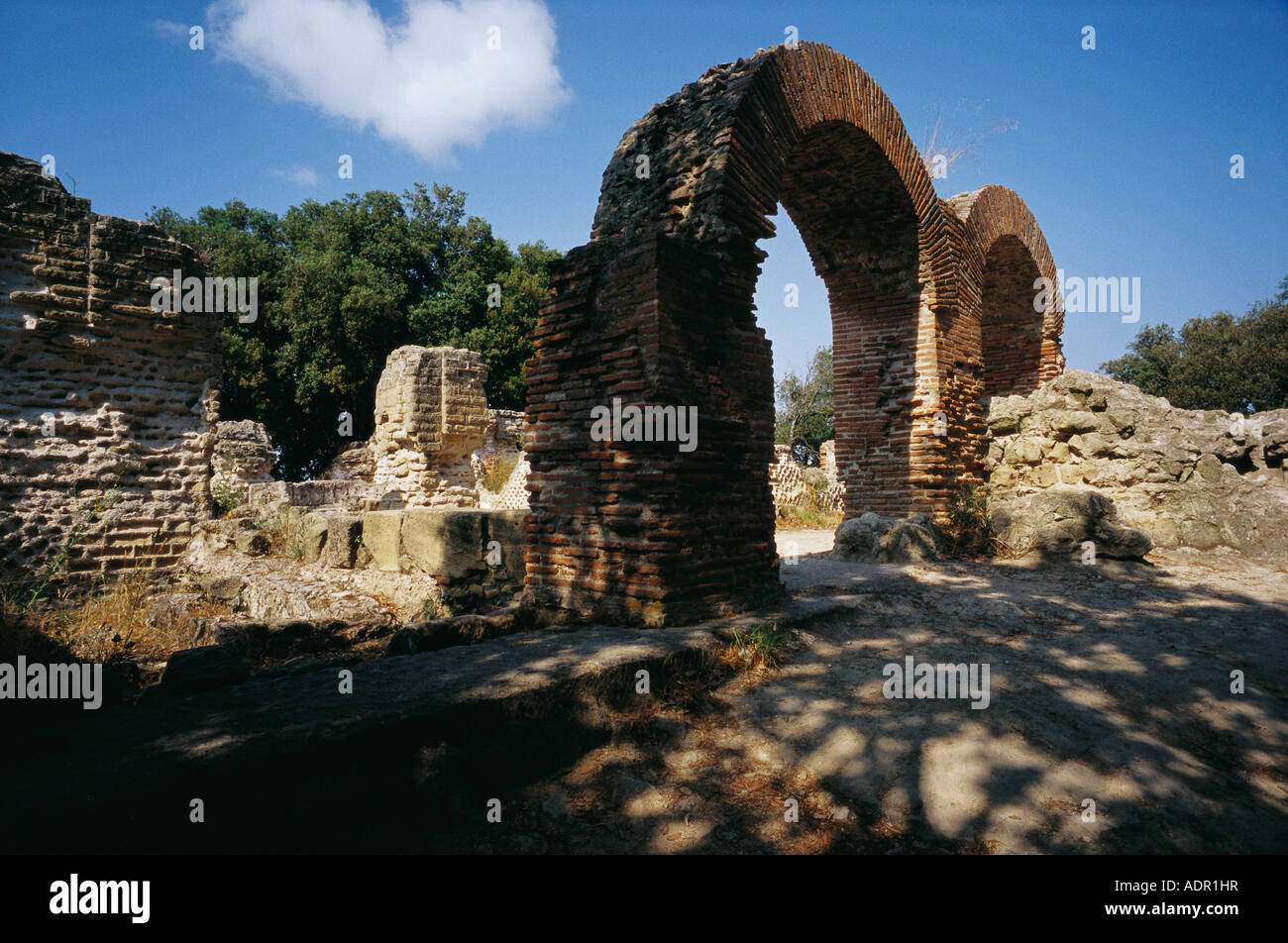 Cuma Campania Italy Remains of the Tempio di Giove in the Parco ...