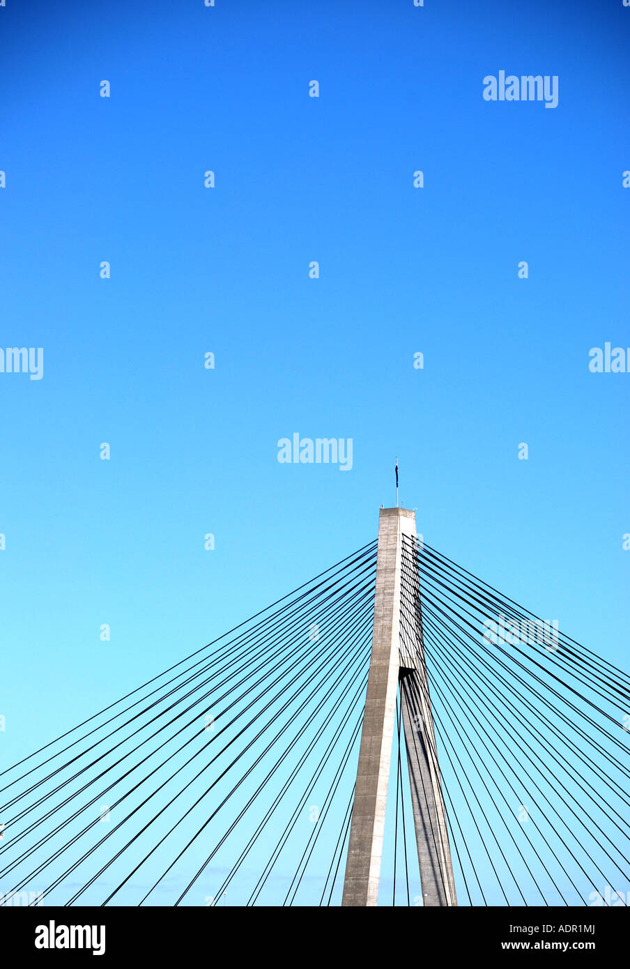 Anzac bridge cables hi-res stock photography and images - Alamy