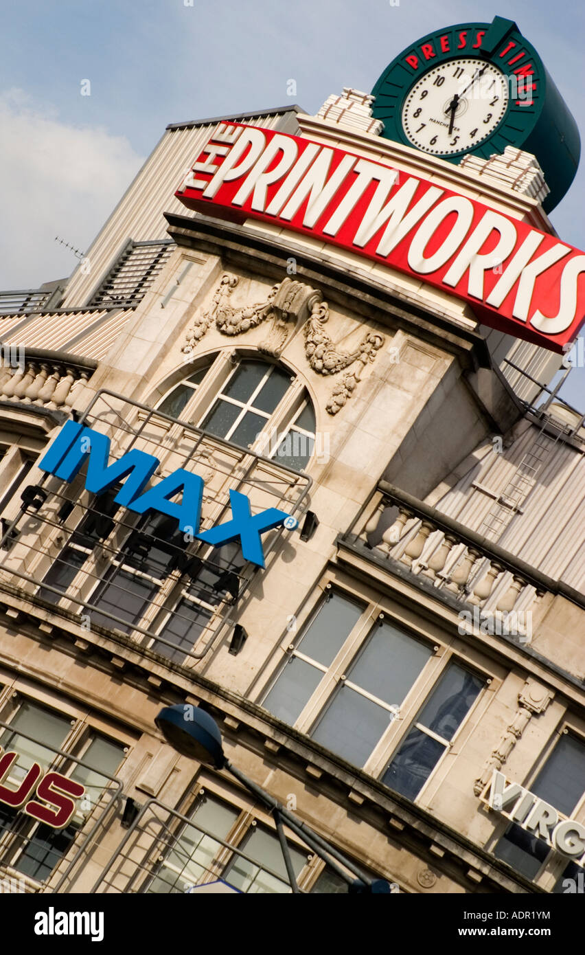 The Printworks Manchester Stock Photo - Alamy