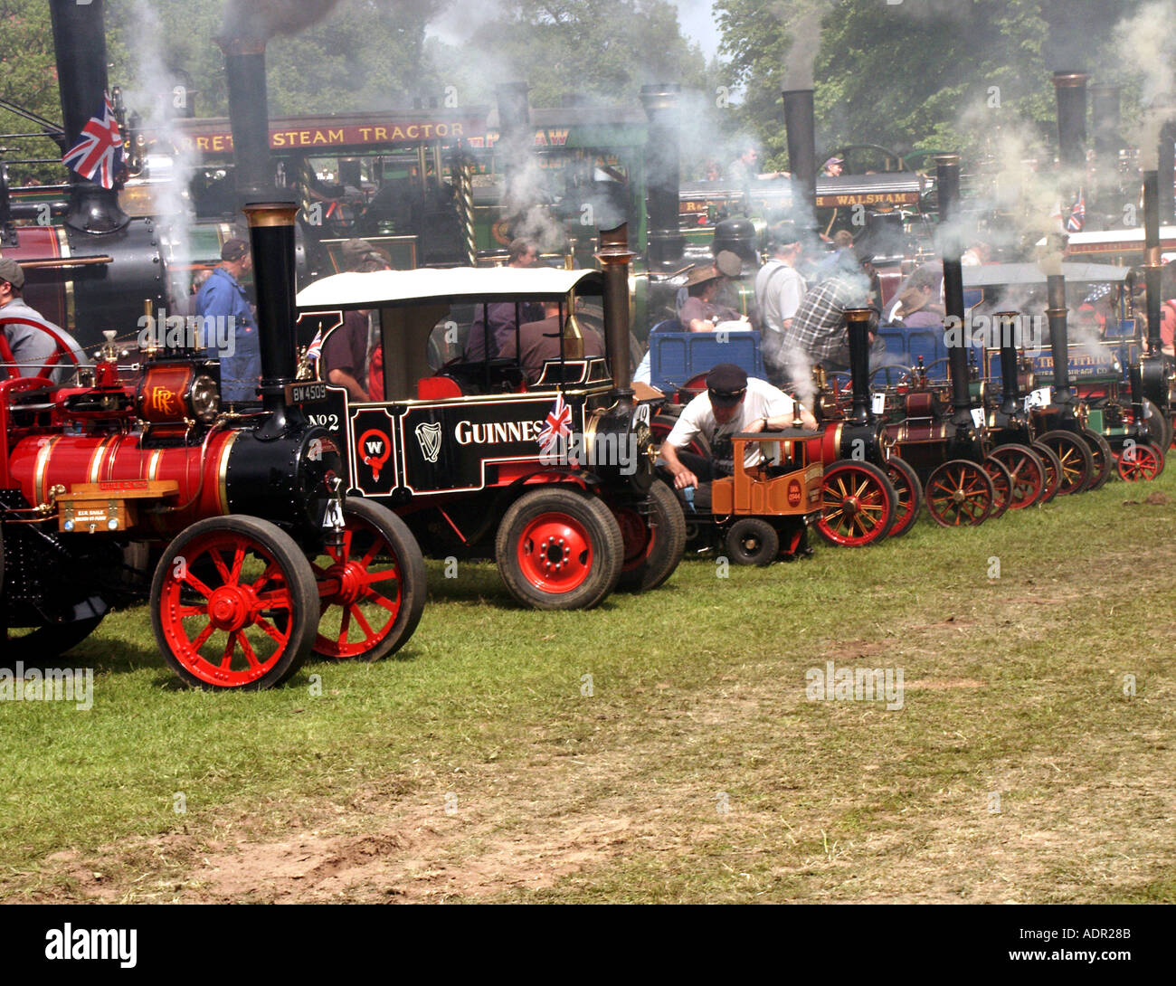 Steam traction engine rally steam fayre Victorian agriculture history ...