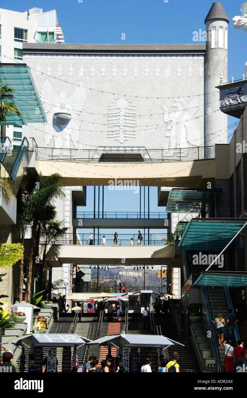USA Los Angeles Hollywood Hollywood Highland Entertainment Center Stock ...