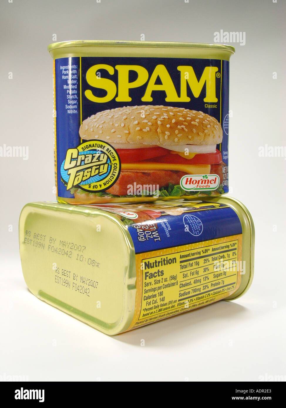 Canned spam hi-res stock photography and images - Alamy