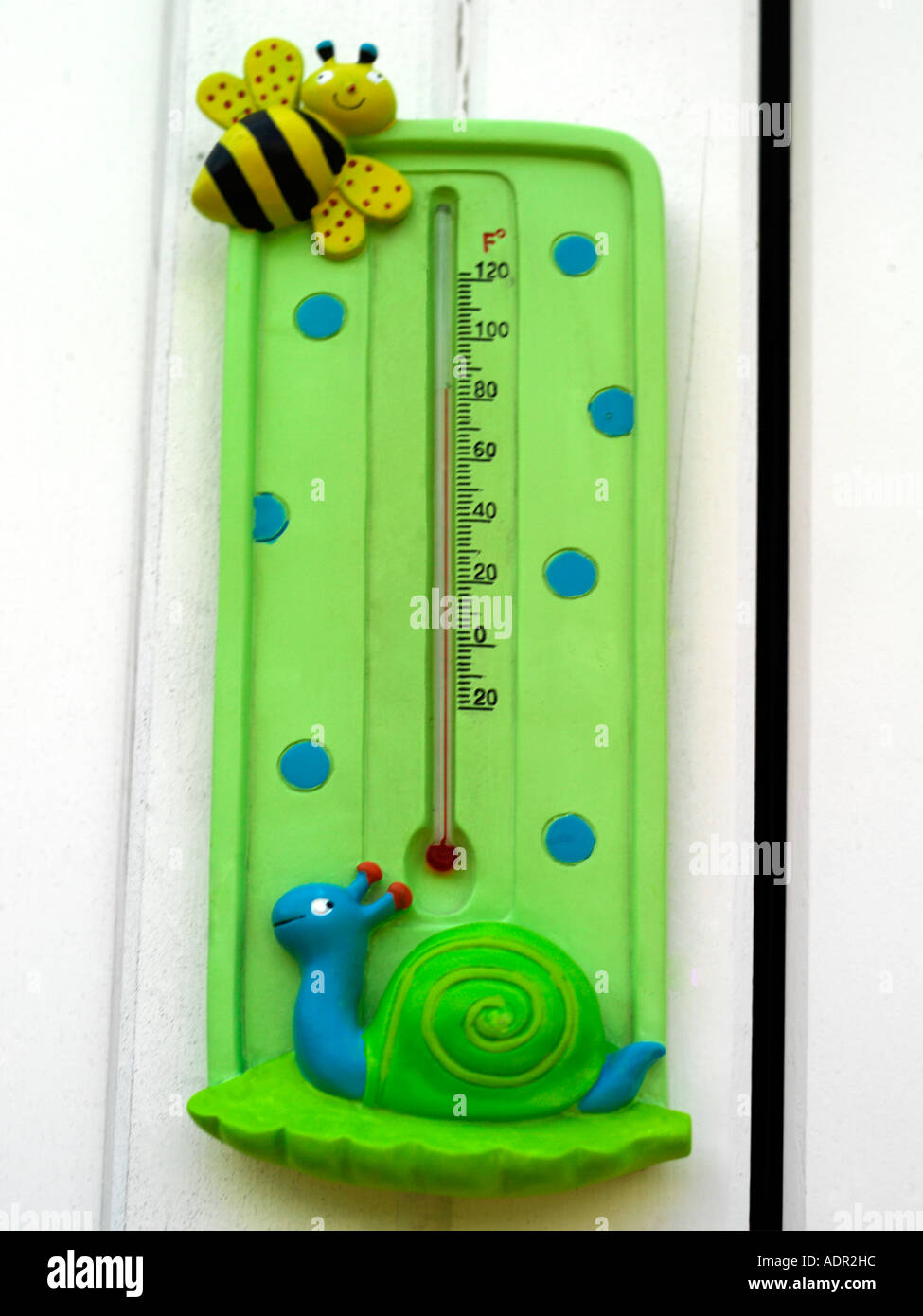 Thermometer Measuring over 70 Degrees with Fahrenheit Stock Photo - Alamy