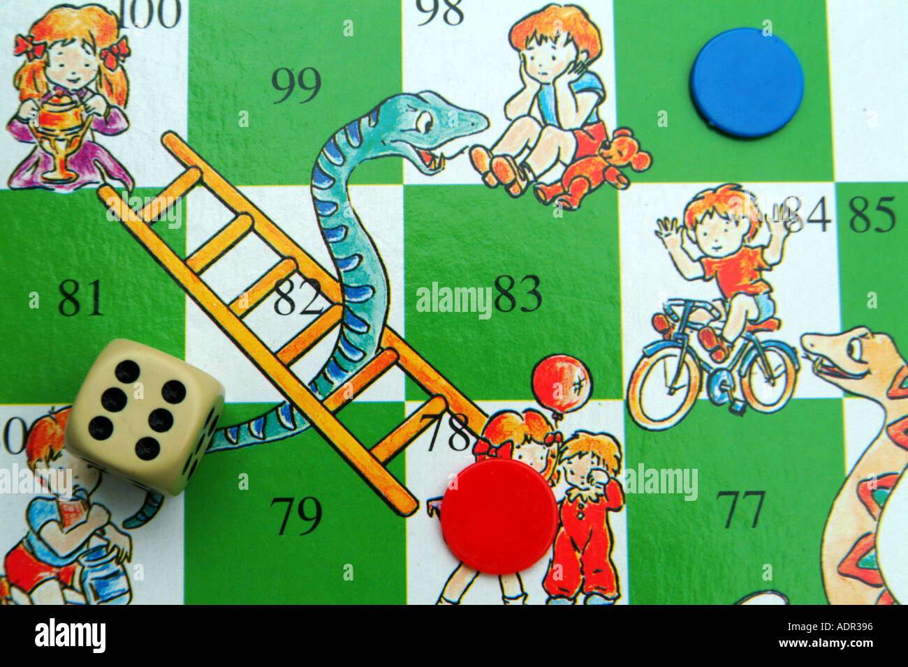 snakes and ladders Stock Photo - Alamy
