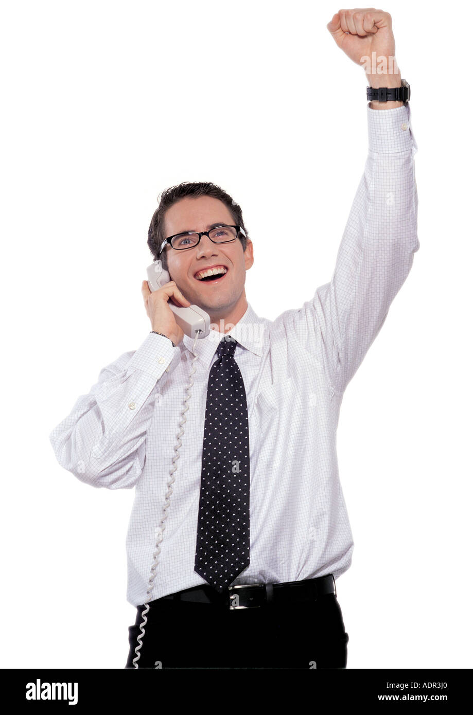 Half celebration one front view white hi-res stock photography and images - Alamy