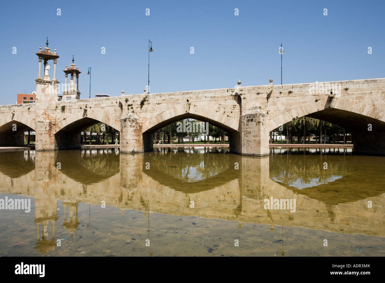 Bridge in Valencia Stock Photo - Alamy