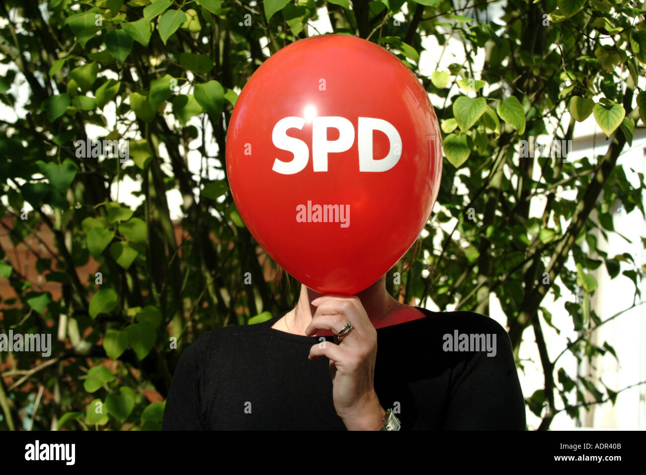 spd balloon Stock Photo - Alamy